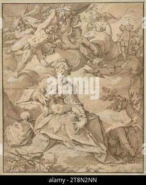 Abraham Bloemaert – The Rest on the Flight into Egypt (De rust op de ...