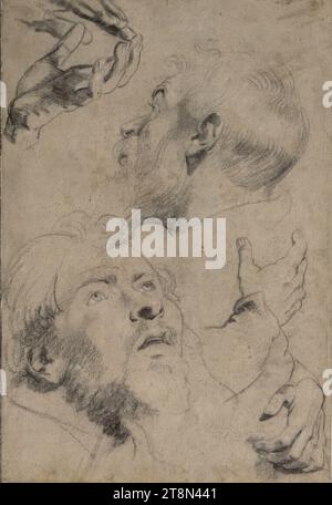 Peter Paul Rubens - Study sheet with arms and hands Stock Photo - Alamy
