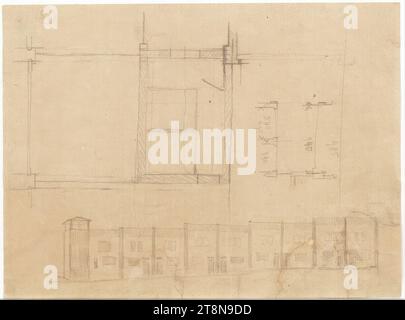 Settlement houses, Vienna, terraced house, 4m type, floor plan and ...