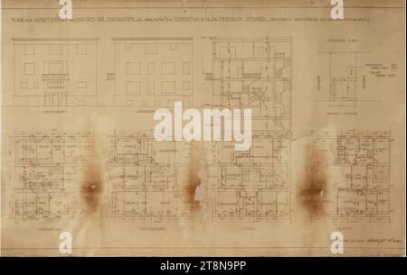 house dr Friedrich Steiner, Vienna XIX., Chimanistraße 26, submission ...