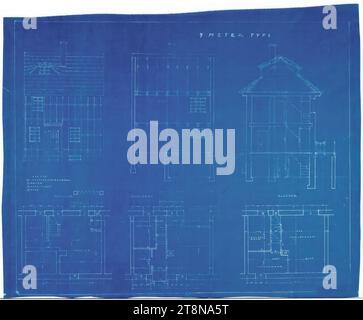 Settlement houses Lainz, Vienna XIII., Hermesstraße 1-77, 85-99 ...