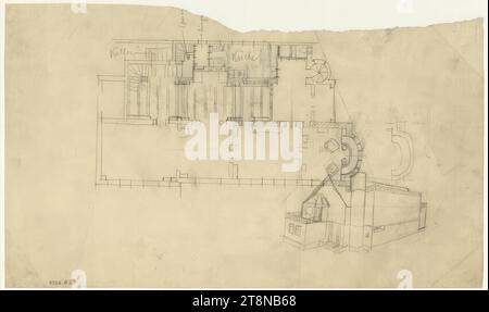 House with a round tower (villa with a spiral staircase tower), address ...