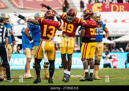 USC Trojans safety Jaylin Smith (19) defends during an NCAA football ...