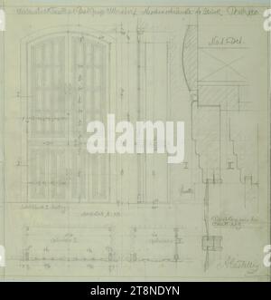 Alfred Castelliz Bad Groß Ullersdorf (Northern Moravia), Sanatorium Thesstal, foundation plan ...