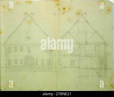 Rehberg, residential and office building Georg Grabner, elevation ...