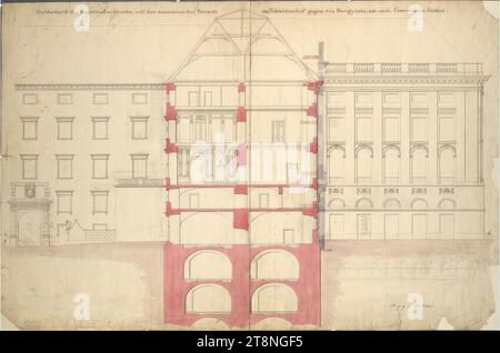 Vienna I, Hofburg, Schweizerhof, Leopoldine wing, 3rd floor, partial ...