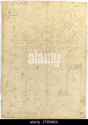 Pantheon, portico, Corinthian column capital, projection, plan, and ...
