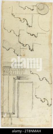 Rome, Oratorio dei Filippini, wall structure and vault approach with ...