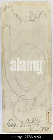 Rome, Oratorio dei Filippini, Detail of a Door or Window Frame ...