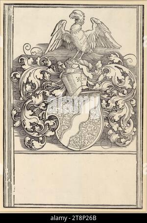 Coat of arms of Michael Behaim, Albrecht Dürer, 1585 - 1595 print The ...