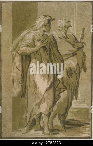 The Apostles Peter and John, Ugo da Carpi (Carpi near Ferrara c. 1480 ...