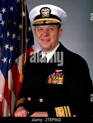 Vice Admiral James B. Busey IV, USN (uncovered Stock Photo - Alamy