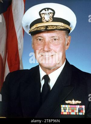 Vice Admiral James A. Lyons Jr., USN (covered Stock Photo - Alamy