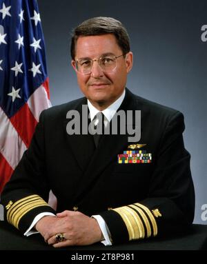 Vice Admiral Edward M. Straw, USN (uncovered 1 Stock Photo - Alamy