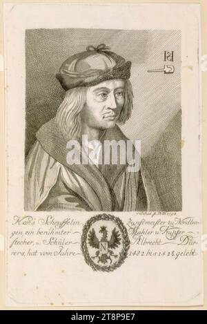 Christoph Friedrich Theodosius von Schad Half -length portrait of Hans ...
