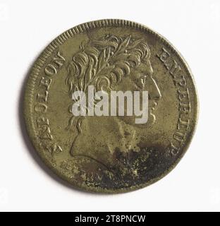Napoleon I emperor, 19th century, Lauer, Medal Engraver, 19th century ...