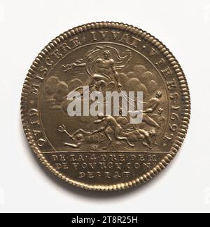 Provost Henri de Fourcy, 1692, In 1692, Numismatic, Token, Copper ...