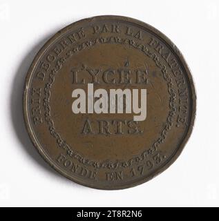 Prize awarded by the fraternity of arts, founded in 1793, Array ...