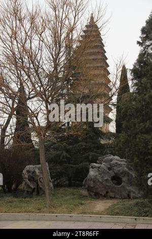 Baolun Temple Pagoda, Jin Dynasty, 1177 AD, Sanmenxia, Sanmenxia, Henan ...