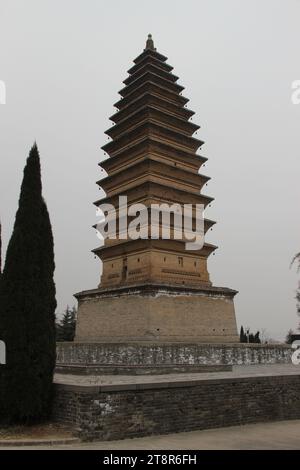Baolun Temple Pagoda, Jin Dynasty, 1177 AD, Sanmenxia, Sanmenxia, Henan ...