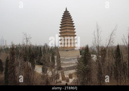 Baolun Temple Pagoda, Jin Dynasty, 1177 AD, Sanmenxia, Sanmenxia, Henan ...