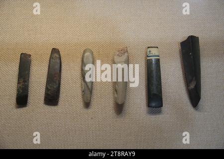 Neolithic Stone Chisels, Tibetan History Gallery, Tibet Museum, Lhasa ...