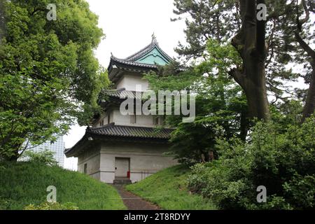 Edo Castle Remains: Mt. Fuji-View Keep, Tokyo, Japan Stock Photo - Alamy