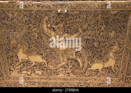 Manuscript Box, 18th Cent, Wood with Laquer & Gilt, Gallery of Thai ...