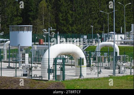 Compressor station of the West Austria gas pipeline of Gas Connect ...