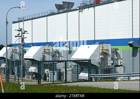Compressor station of the West Austria gas pipeline of Gas Connect ...