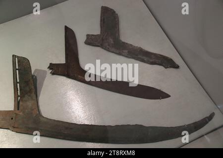 Iron Ge-Type Dagger-Axes, National Museum of Thailand, Bangkok Stock ...