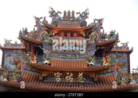 Ciyou Temple, Dedicated to sea goddess Mazu. Songshan area, Taipei ...