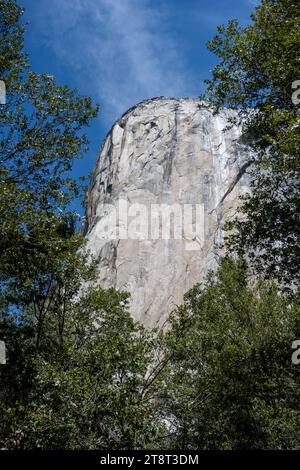 Sheer cliff face in Yosemite National Park Stock Photo - Alamy