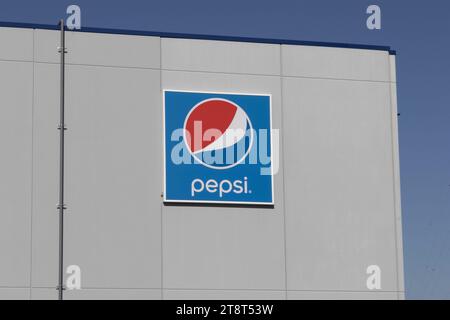 Indianapolis - November 19, 2023: PEP Stations EV Electric Vehicle ...