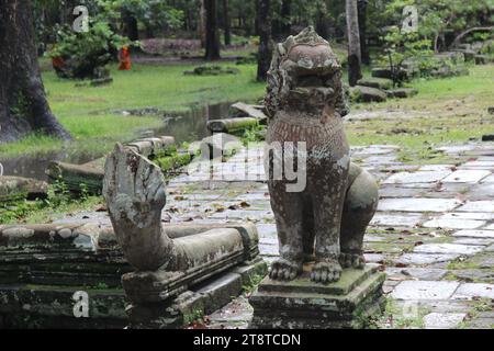 Tep Prenam, Angkor Thom, Ancient Khmer city near Angkor Wat, Siem Reap ...