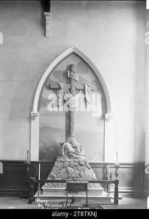 The 'Pieta' at St Patrick's Cathedral in Auckland is a renowned ...