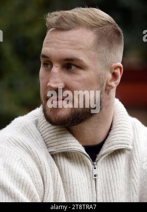 Swedish boxer Otto Wallin photographed in Stockholm, Sweden, on October ...