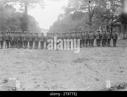 A Wellington, New Zealand Regimental platoon representing New Zealand ...