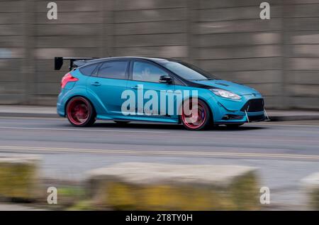 Heavily modified Mk3 Ford Focus ST Stock Photo - Alamy