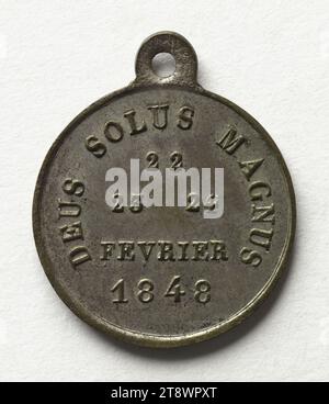 Revolution of 1848, 'Deus solus magnus', 22 to 24 February 1848 ...