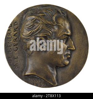 Portrait of Etienne-Maurice, Count Gérard (1773-1852), Marshal of ...