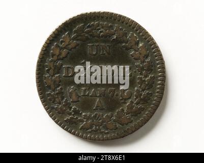 Coin of a decime, year 7 (1799), Dupré, Augustin or Auguste, Engraver ...