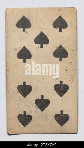 Tarock game, tw. with 'Viennese types', 'folk life' depictions - X ...