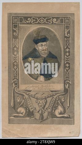 . Portrait of Gabriel Bethlen, Prince of Transylvania at the age of 39 ...