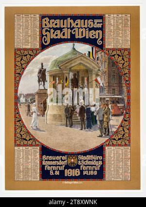 Calendar of year 1916 Stock Photo - Alamy