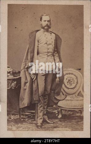 Emperor Franz Joseph I .. Ludwig Angerer (1827-1879), photographer ...