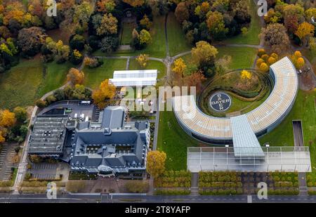 Corporate headquarters of Bayer, Leverkusen, North Rhine-Westphalia ...