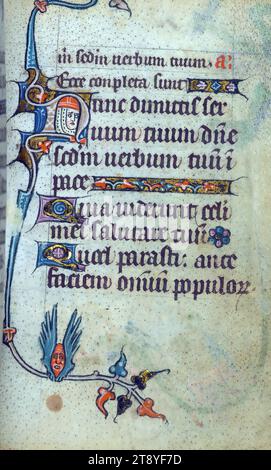 Incomplete Book of Hours, Marginalia, This Book of Hours was made ca ...