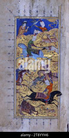 Collection of poems (divan), Hunting scene, This illuminated and ...