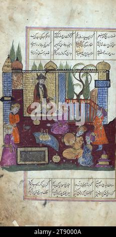 Illuminated Manuscript, Five poems (quintet), Alexander the Great ...